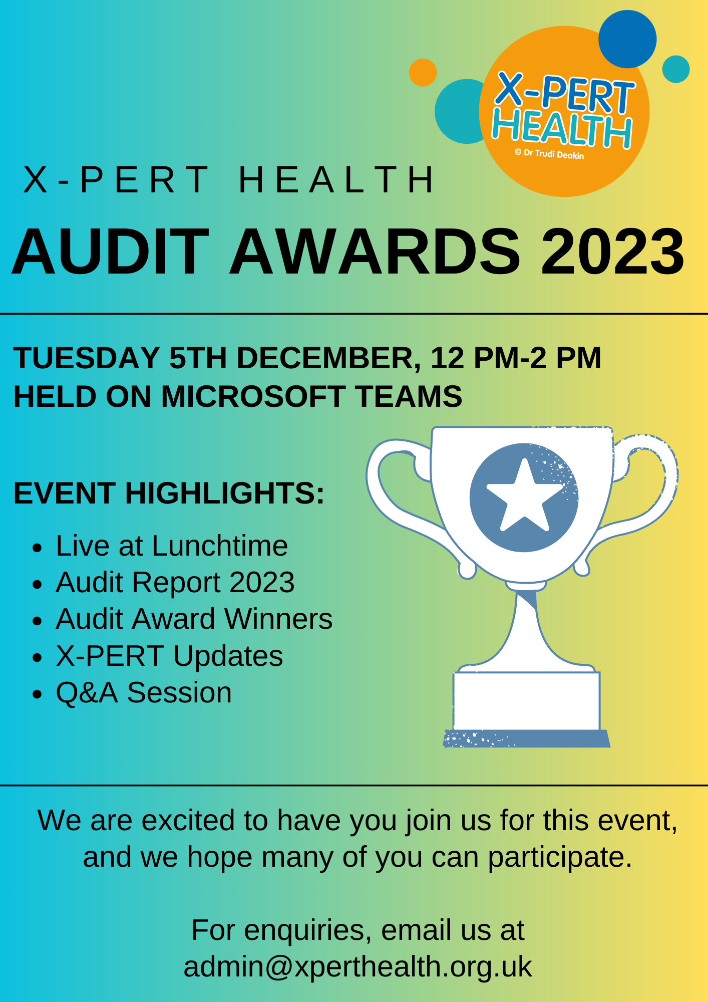 Coming Soon: X-PERT Audit Report & Awards 2023 - X-PERT Health