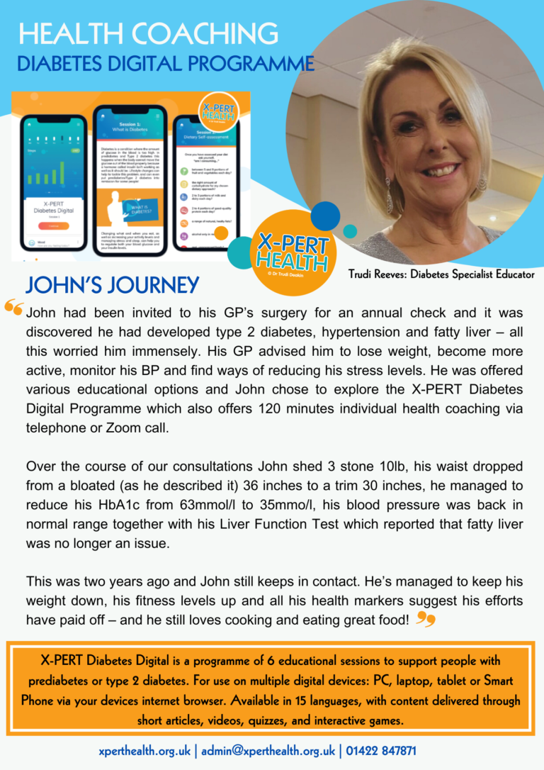 Health Coaching: Diabetes Digital - X-PERT Health